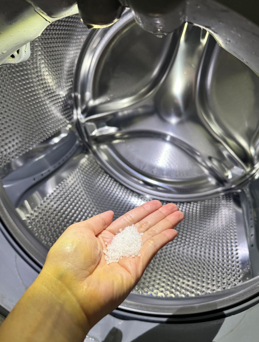 Put salt in your washing machine. Here’s why. This is something ...